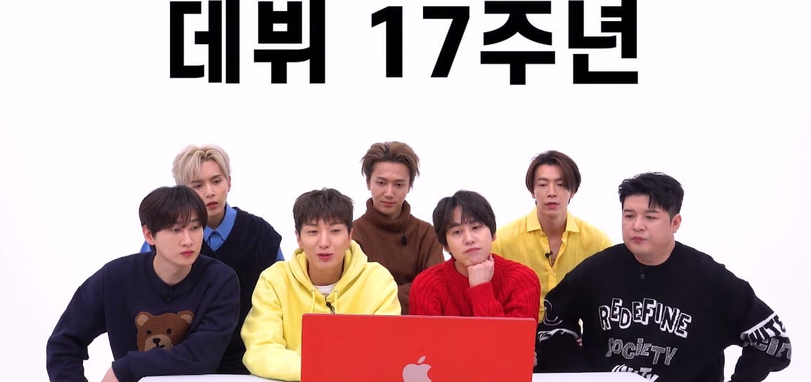 SUPER JUNIOR‘17年目’のアイドルらしい貫禄の話術を披露「一生一緒」 - DANMEE ダンミ