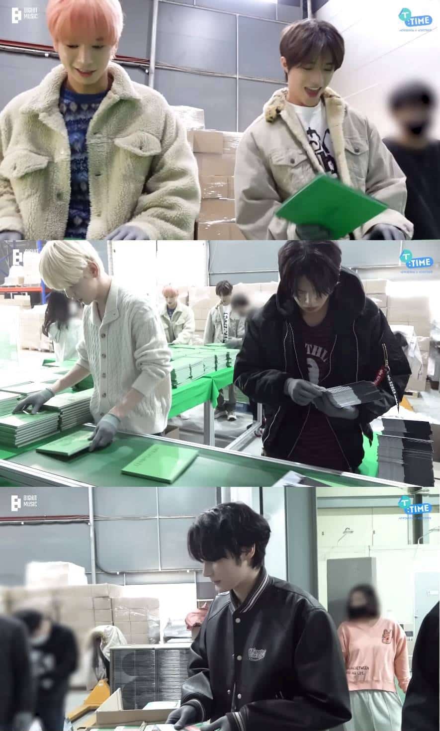 TXTがアルバム工場でアルバイト？ ユニークなYouTubeコンテンツが話題 - DANMEE ダンミ